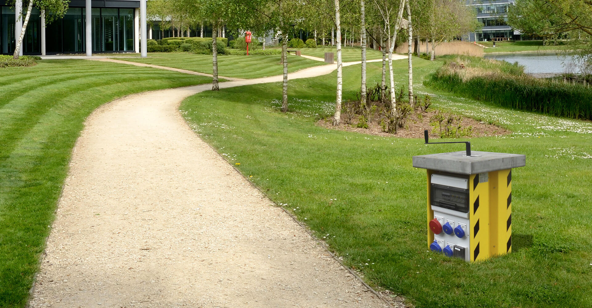 Innovative in-ground power supply systems