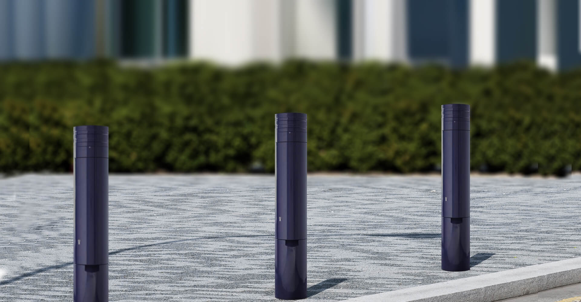 Outdoor utility bollards