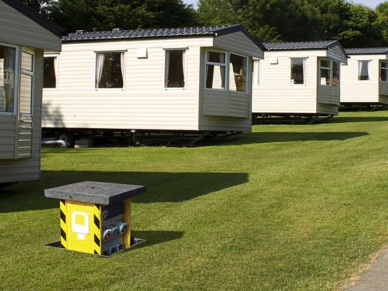 Pop Up Power Supplies | In-ground units with power supply